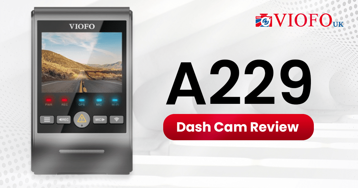 A229 Dash Cam Review: Your Single-Channel, High-Resolution Driving ...